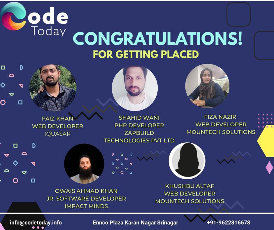 Code Today - Learn Coding at Kashmir's Best Coding Institute | Leading Coding Center in Srinagar ...